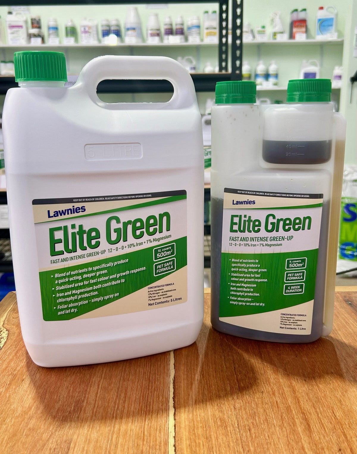 'Lawnies' Elite Green Liquid Fertiliser — Hunter Lawn Care Supplies