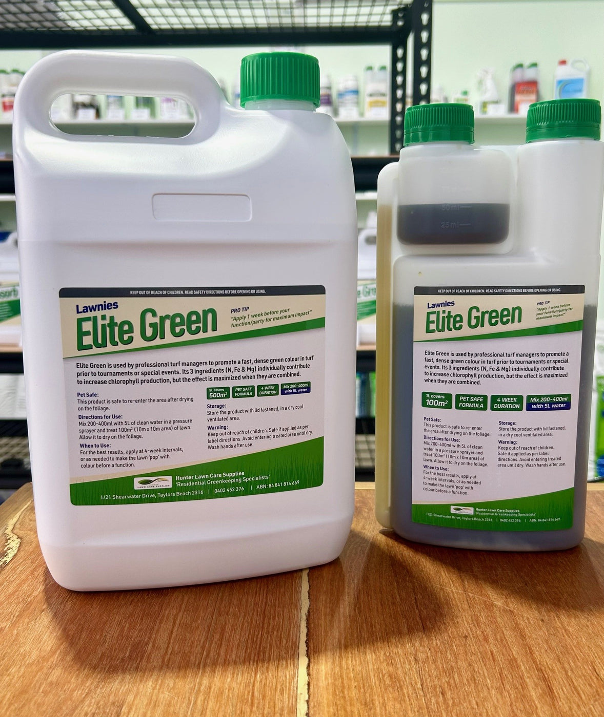 Lawnies Elite Green Liquid Fertiliser — Hunter Lawn Care Supplies