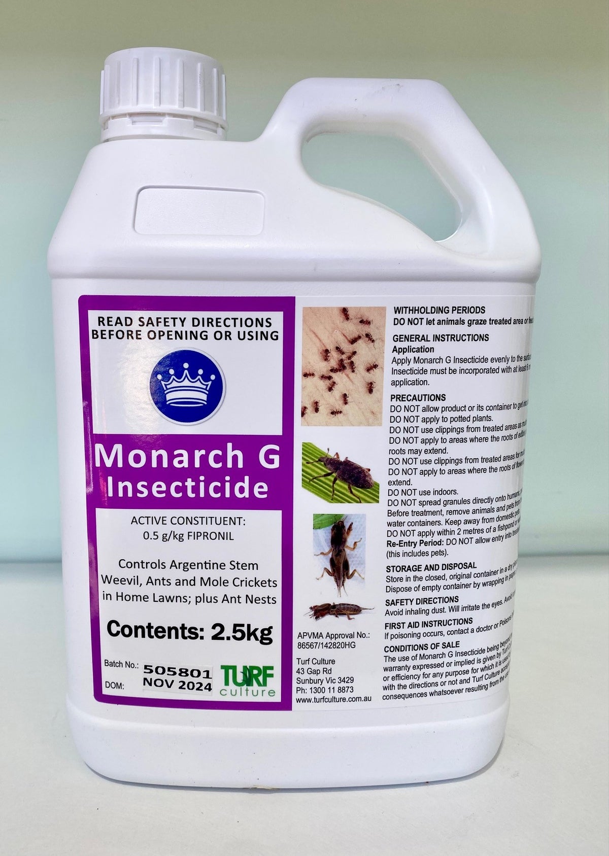 Monarch G Insecticide - 2.5kg — Hunter Lawn Care Supplies