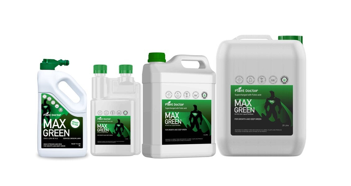 Plant Doctor MaxGreen Liquid Fertiliser (16-0-0 + 5% Iron) — Hunter ...