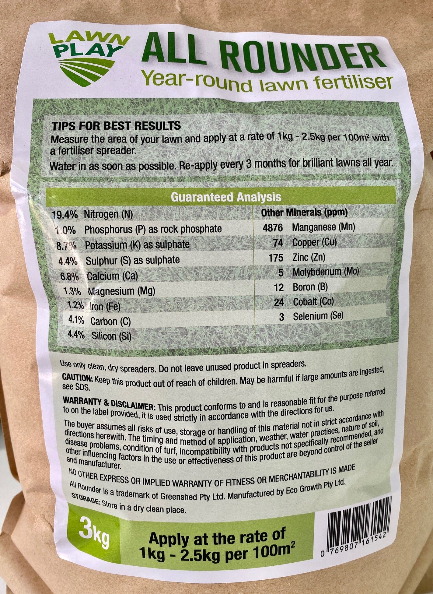 Granular Fertilisers — Hunter Lawn Care Supplies