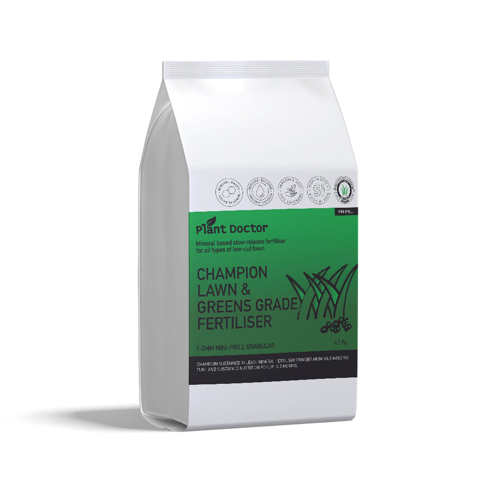 Plant Doctor Champion Lawn & Greens-Grade Fertiliser 1-2mm — Hunter ...