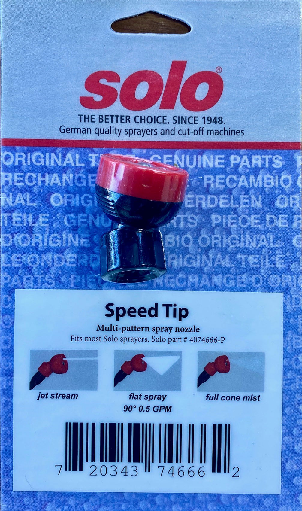 Solo 3 in 1 Sprayer Nozzle — Hunter Lawn Care Supplies